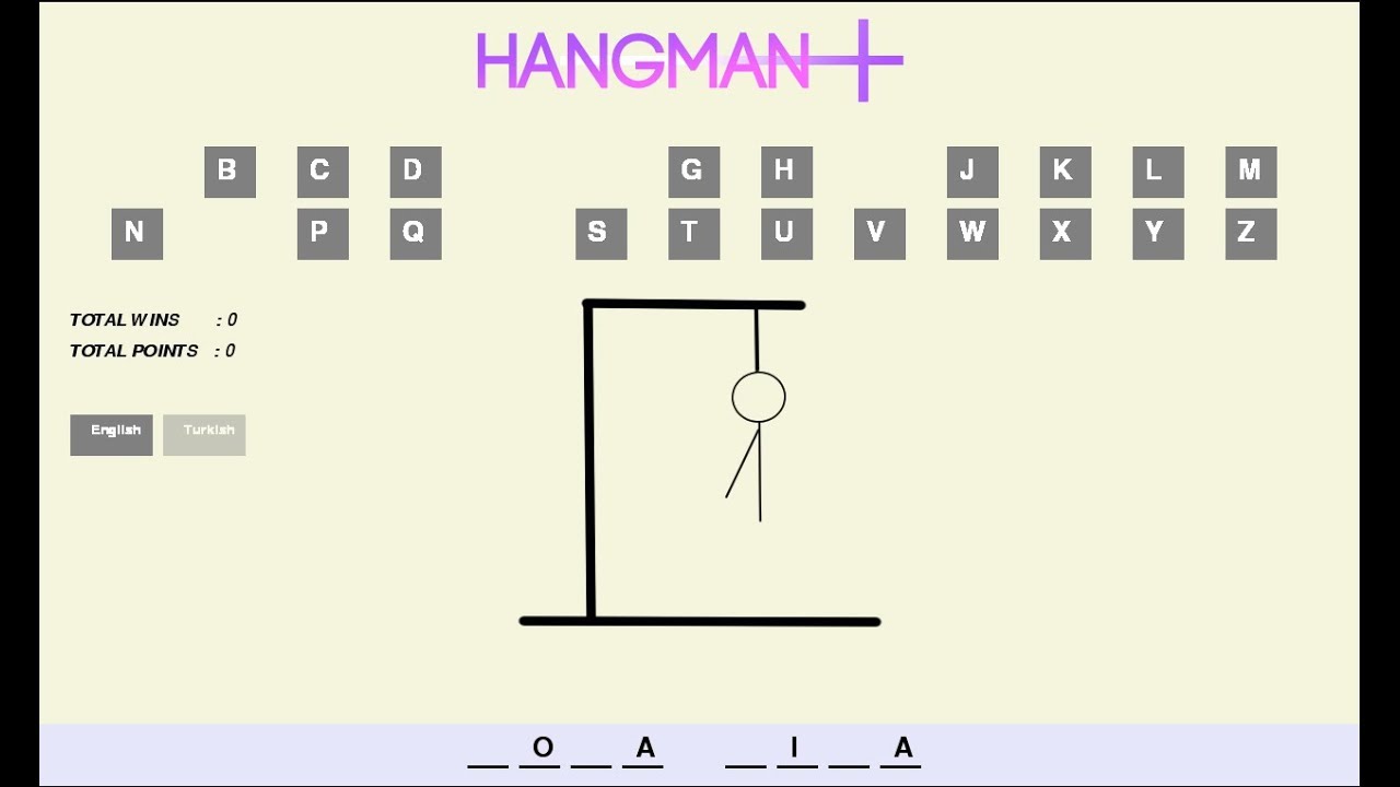 Hangman in Python/Pygame (with Source Code)