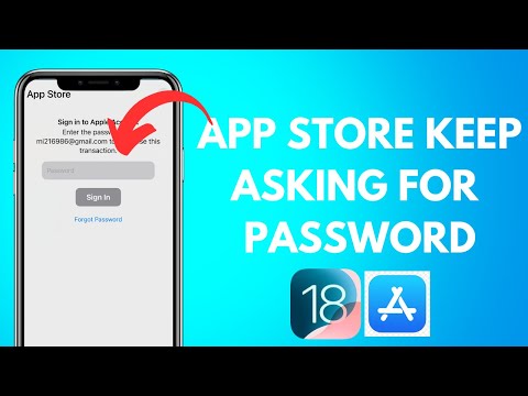 Fixed! APP STORE KEEP ASKING FOR APPLE ID PASSWORD || iOS 18 || APP STORE