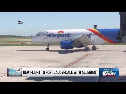 Allegiant announces new flight from South Bend to Fort Lauderdale