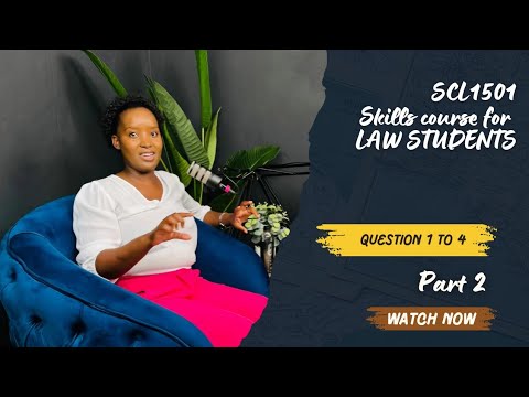SCL1501 ASSIGNMENT 1•| QUESTION 1-4•| UNISA •| 2025•| PART 2