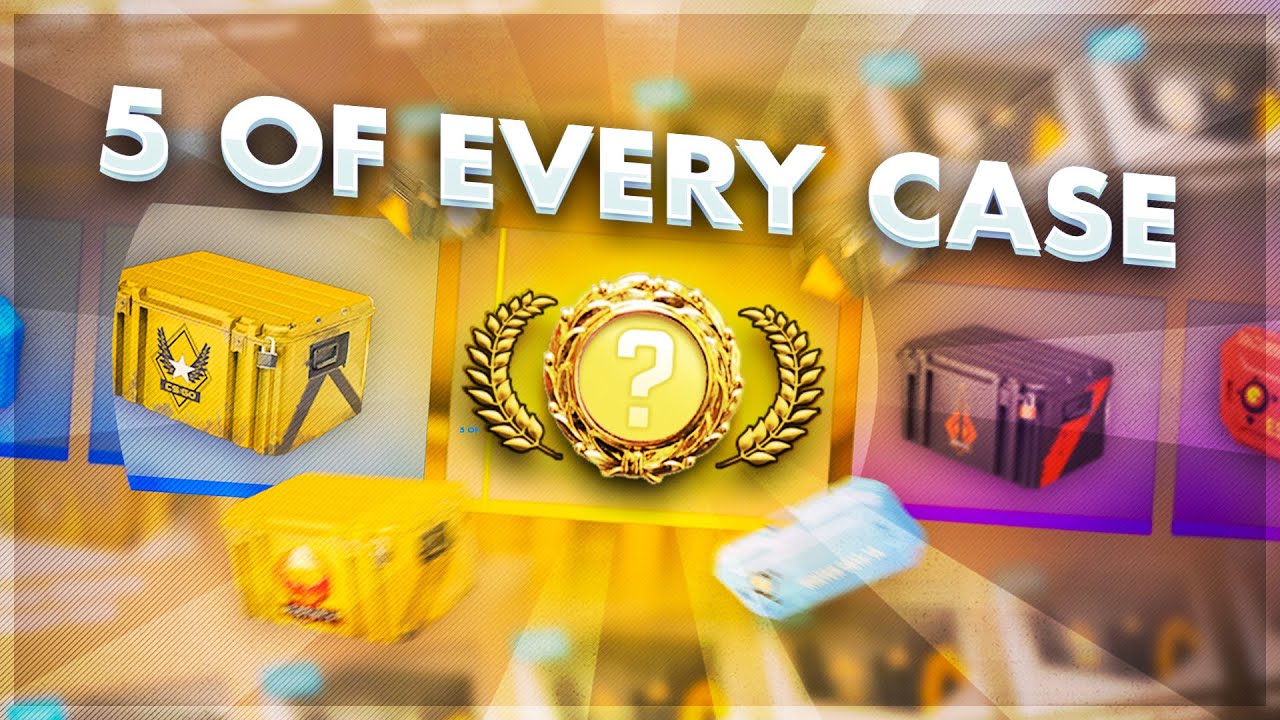 Opening 5 of Every CS:GO CASE!