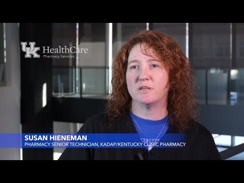 Susan Hieneman, Pharmacy Senior Technician, KADAP/Kentucky Clinic Pharmacy
