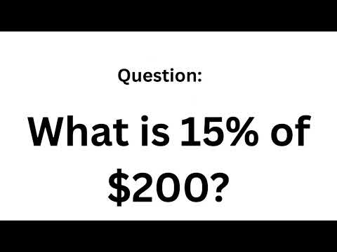 Fresh Prints Assessment Test | Q17: What is 15% of $200?