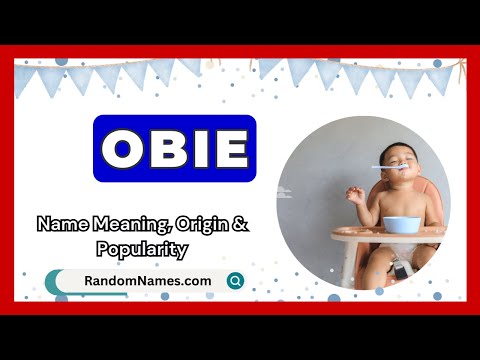 Obie - Baby Boy Name Meaning, Origin & Popularity - RandomNames.com