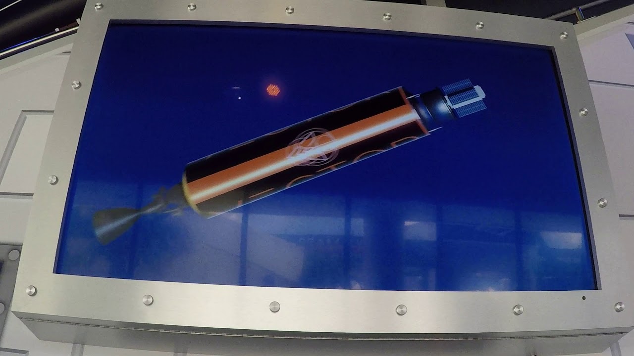 Vector rocket display