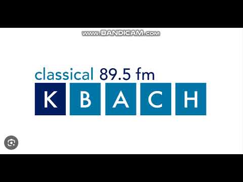 KBAQ 89.5 K-Bach Station ID 11/9/23