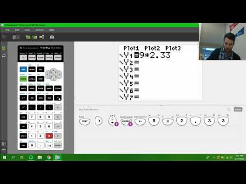 Find An Exponential Function to Match a Table Using TI-84 Calculator