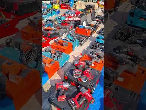 POLOVNI ALAT - NAJLON PIJACA, NOVI SAD.