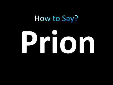 How to Pronounce Prion (CORRECTLY!)
