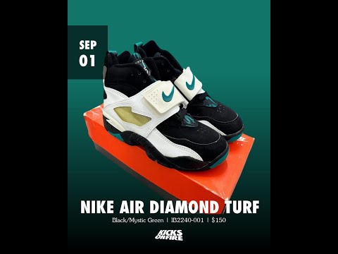 Nike Air Diamond Turf Emerald - September 1, 2025