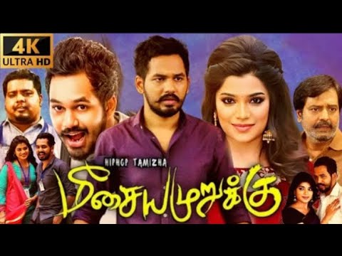 #Meesaya Murukku Full Movie in Tamil | HipHop Tamizha | Athmika | Sundar C | Review & Facts#2025