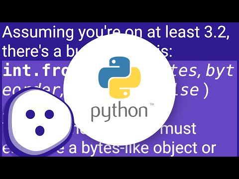 Convert bytes to int?