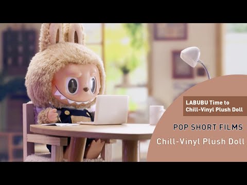 LABUBU Time to Chill-Vinyl Plush Doll