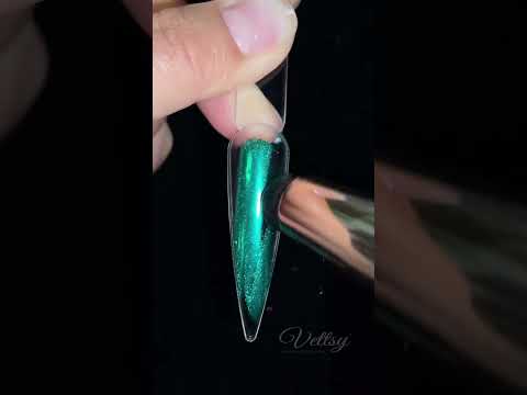 🌈✨Ultra Pigmented & Shiny Rainbow Color Nail Chrome Powders to give your nail that metallic shine �
