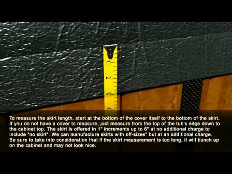Spa Cover Direct - How to Measure a Square with Rounded Corners Spa Cover