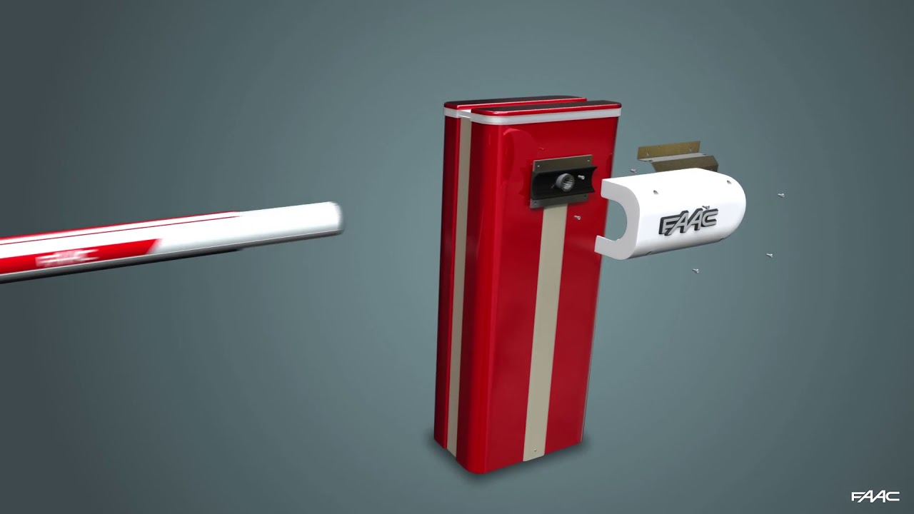 B680H  The new hydraulic 24V barrier by FAAC English Version HD