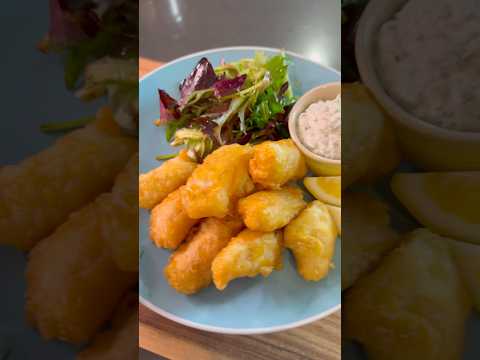 Fish Fingers with Tartar Sauce🐟😎#shorts