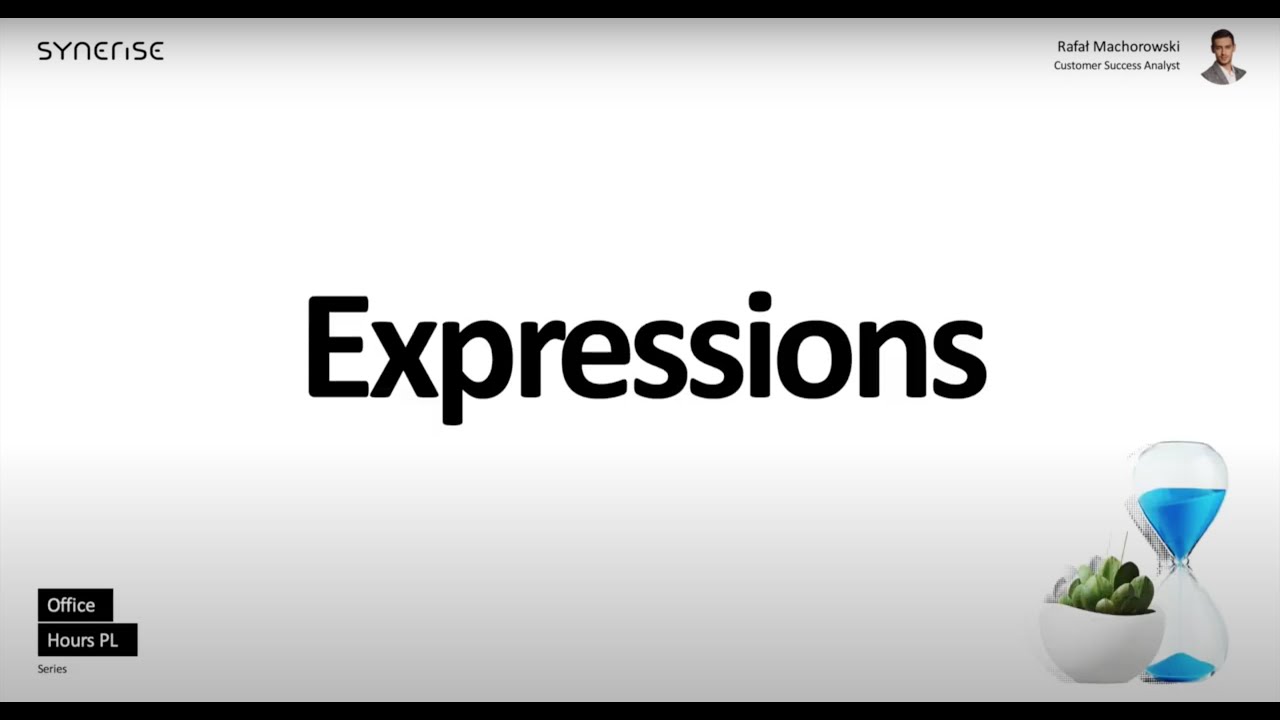 Expressions - Synerise