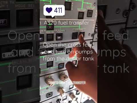 Airbus A320 fuel transfer #aircraft #aircraftengineer #aviation #shorts #airbus #a320 #fuel #flight