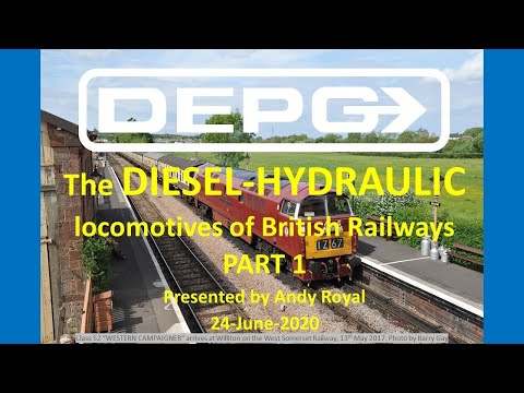 Diesel-hydraulics of British Railways Part 1