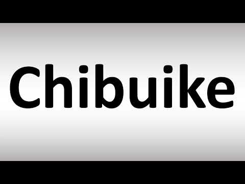 How to Pronounce Chibuike