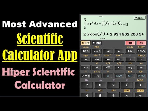Hiper Scientific Calculator App - Best Scientific Calculator App for Android