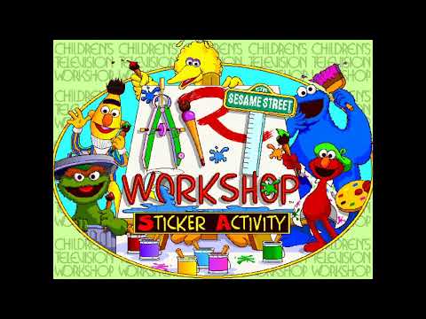 PC Longplay - Sesame Street: Art Workshop Demo Part.1 of 3