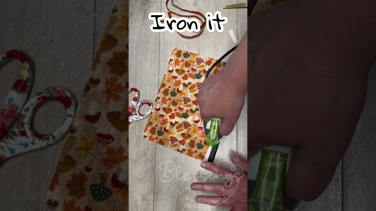 Mind-Blowing Dollar Tree Fabric Hack for DIY Notebooks! ✂️📓 #easycrafts #dollartreediy