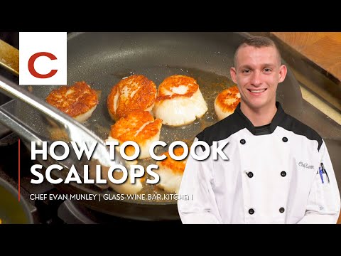 How to Cook Scallops | Chef Evan Munley | Tips & Techniques