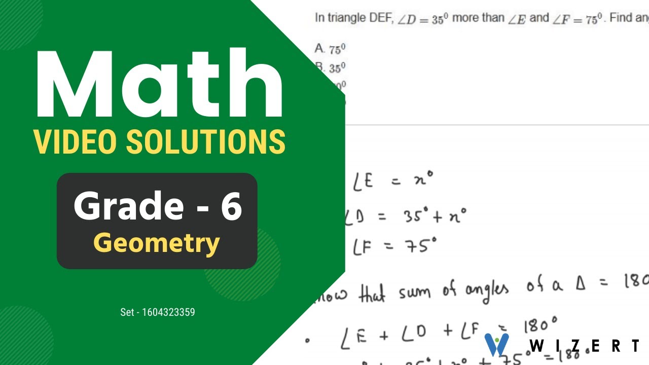 Grade 6 Mathematics Worksheets - Geometry worksheet pdfs for Grade 6 - Set 1604323359