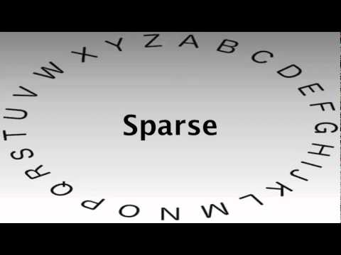 SAT Vocabulary Words and Definitions — Sparse