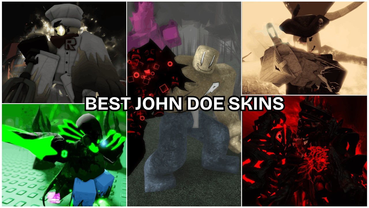 WINNING WITH THE BEST JOHN DOE SKINS! | Roblox Forsaaken