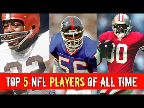 NFL GOATs: Top 5 NFL Players of All Time - Stats, Legacy & Impact #nfl #trending
