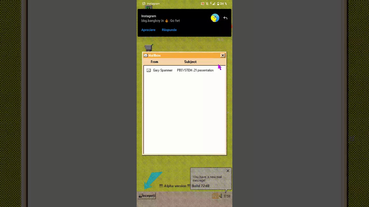 progressbar95 new PB Mail and Running.dll error (ALPHA VERSION)