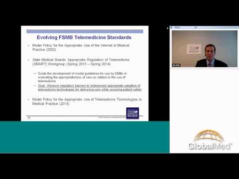 FSMB Webinar on Telemedicine Policy Guidelines/Physician Licensure Compact