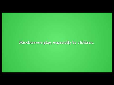 Shenanigans Meaning