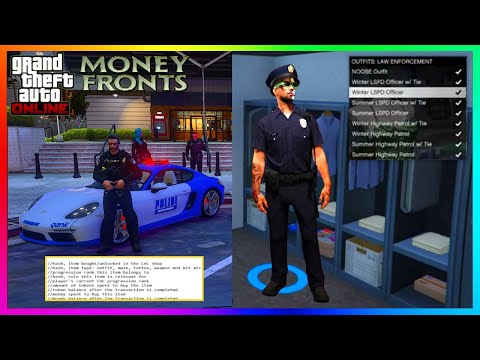 NEW POLICE SHOP, Buy Cop Outfits, CARS, Vehicle Mod Kits, GTA 5 Money Fronts DLC (GTA Online Update)