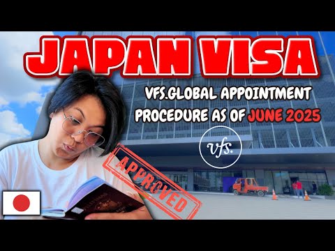 π―π΅ How to Process Japan Visa Guide via VFS Global for Filipinos 2025