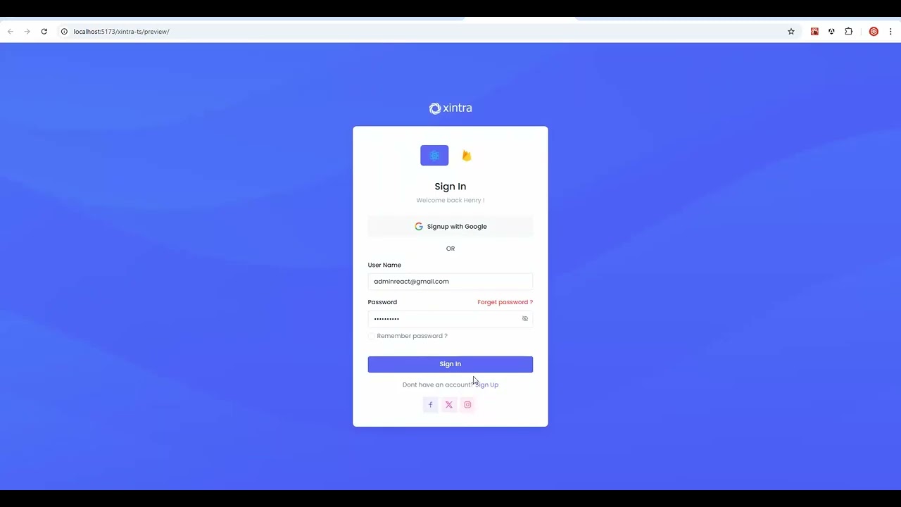 Installation process of Xintra React Typescript & React-bootstrap Admin Dashboard Template.