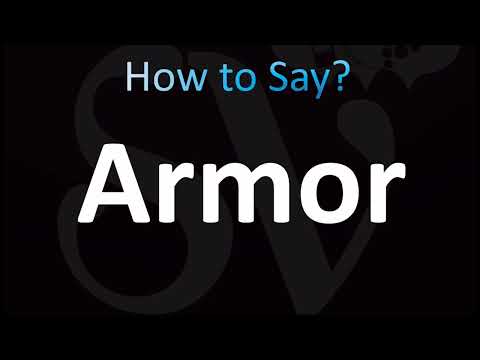 How to Pronounce Armor (CORRECTLY!)