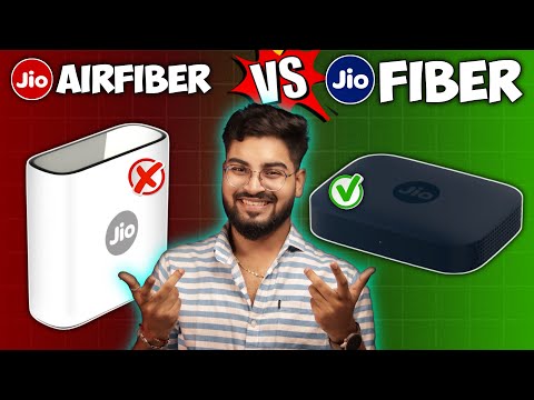 Jio AirFiber vs Jio Fiber 🔥 Speed, Installation Charges & Plans Comparison Review