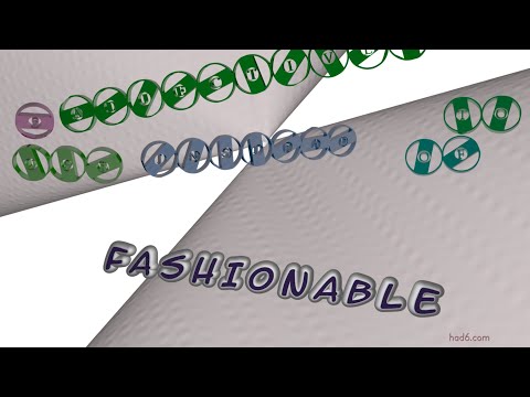 fashionable - 13 adjectives which are synonyms of fashionable (sentence examples)