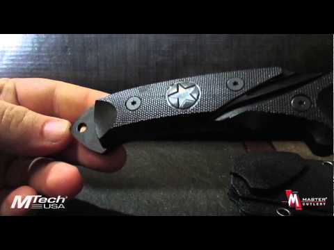 MTech USA MT-20-12 Tactical Fixed Blade Product Video