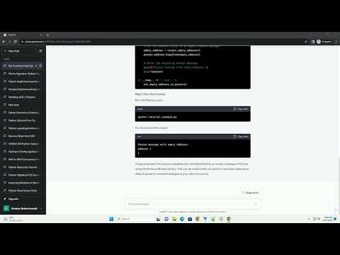 How to set a ProtoBuf field which is an empty message in Python