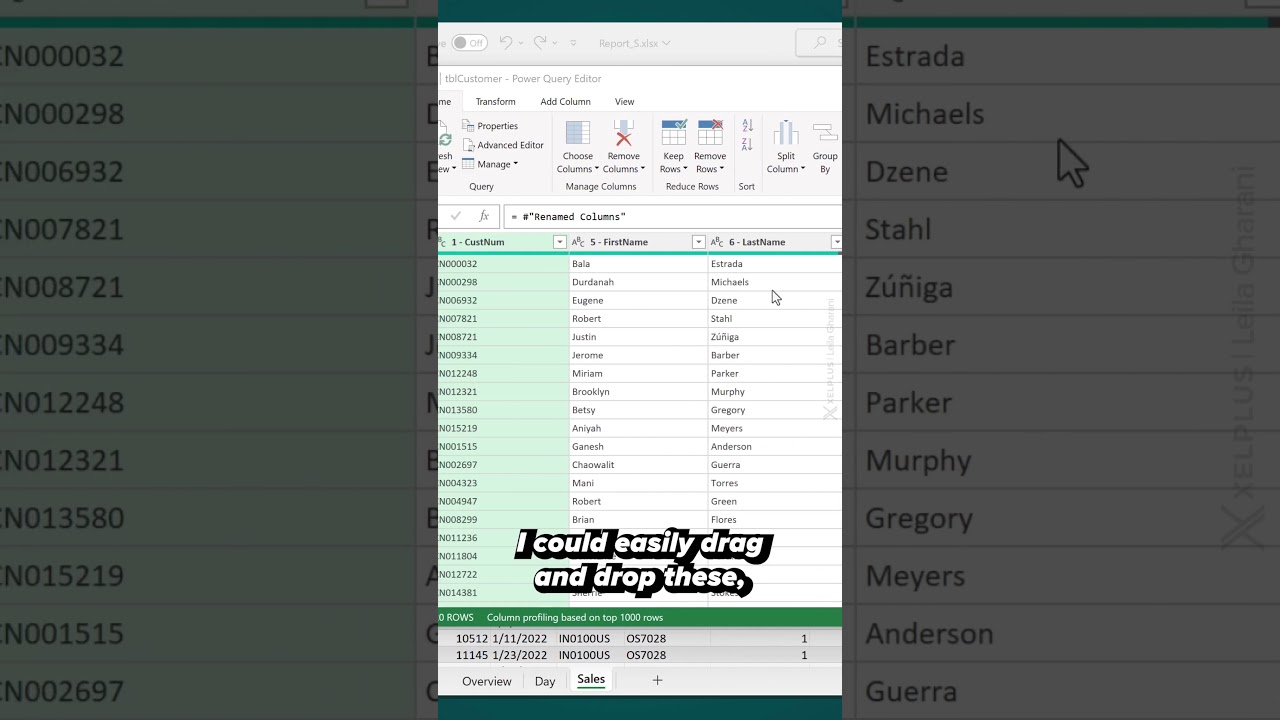 Power Query Column Sorting: Quick & Simple Method