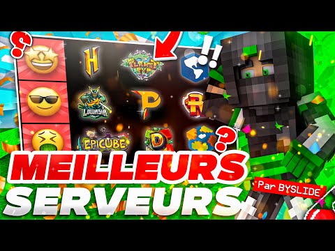 Les 3 MEILLEURS Serveurs Minecraft de 2025