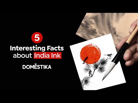 5 INTERESTING FACTS about INDIA INK | Domestika English
