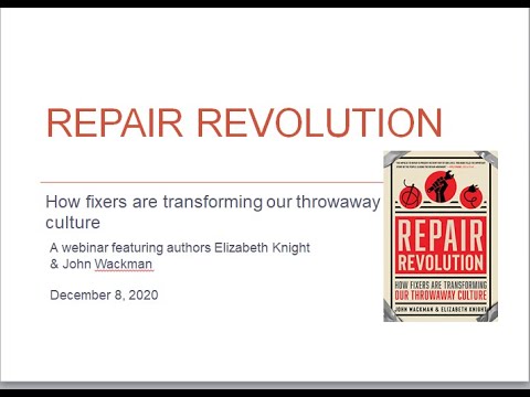 Repair Revolution: How fixers are transforming our throwaway culture