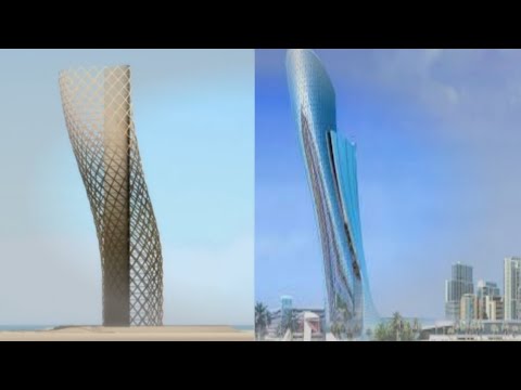 In 430 days engineers made the Impossible tower capital gate Abu Dhabi