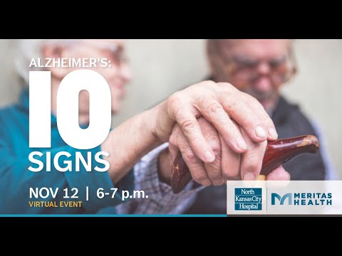 10 Warnings Signs of Alzheimer's